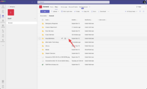 Accessing Files in Teams – TCM International Institute